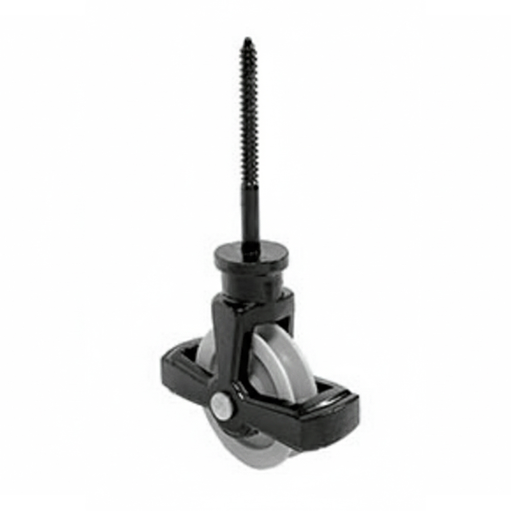 SINGLE SCREW CAST PULLEY WITH NYLON WHEEL